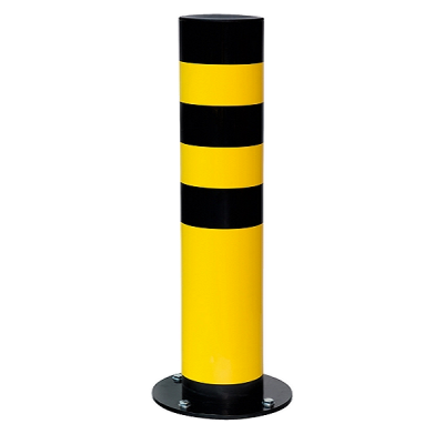New Bollards Limited Black Bull Steel Indoor X-Large FLEX Surface Fixed ...